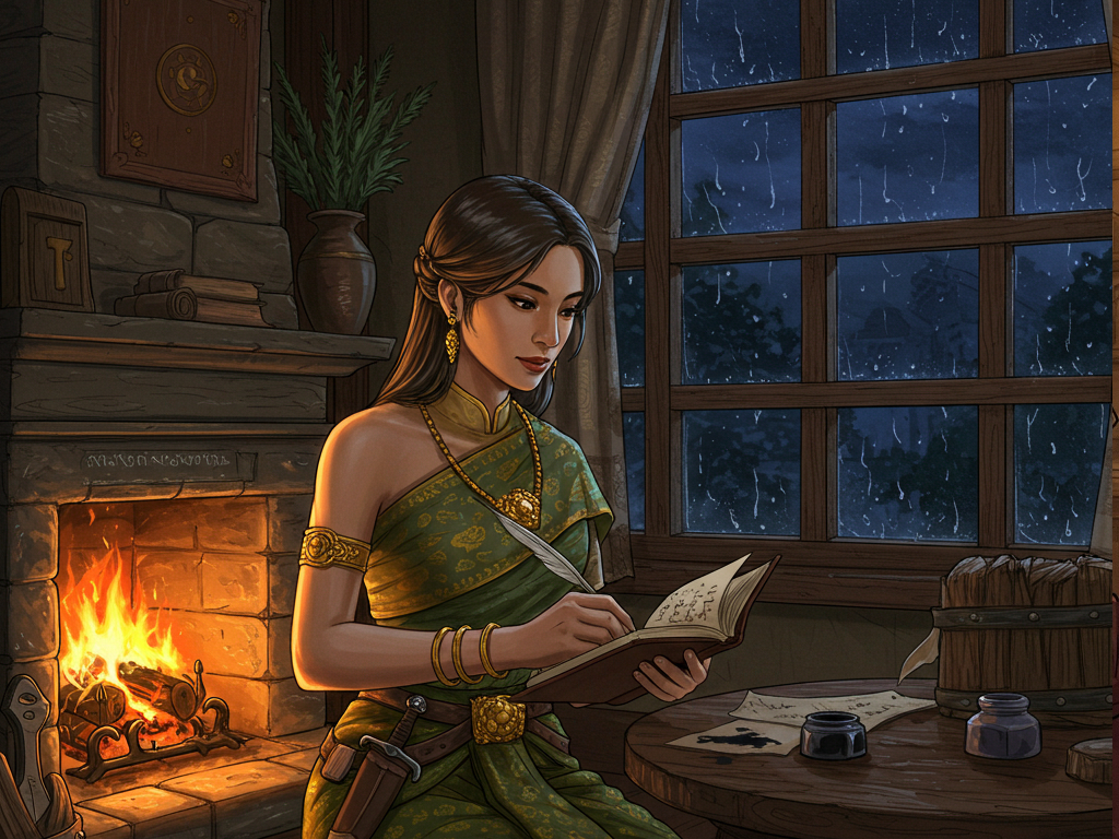 A Reflection by the Hearth -Quiet Gestures, Silent Wishes – The ...